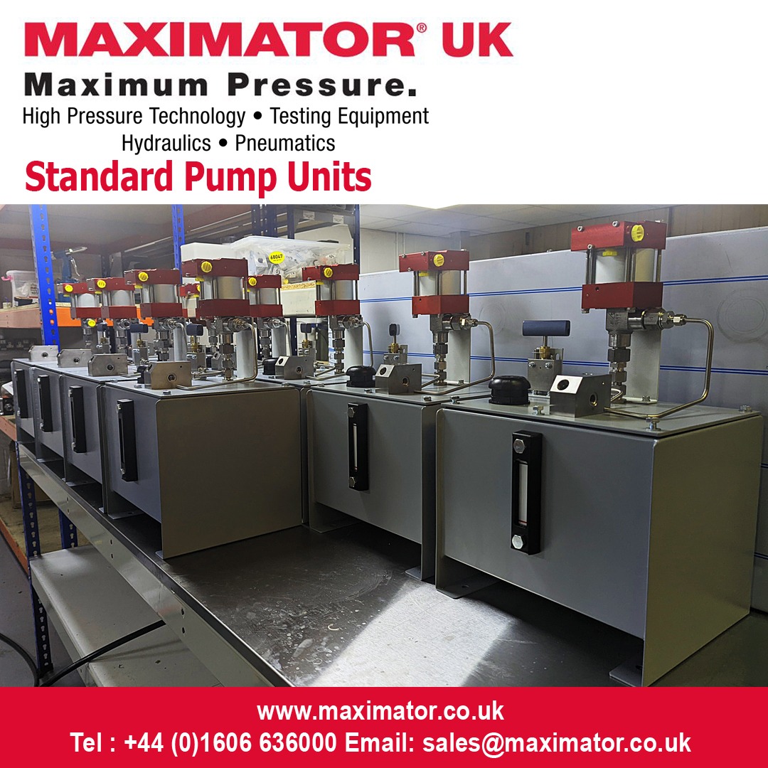 Standard Pump Units – Maximator UK