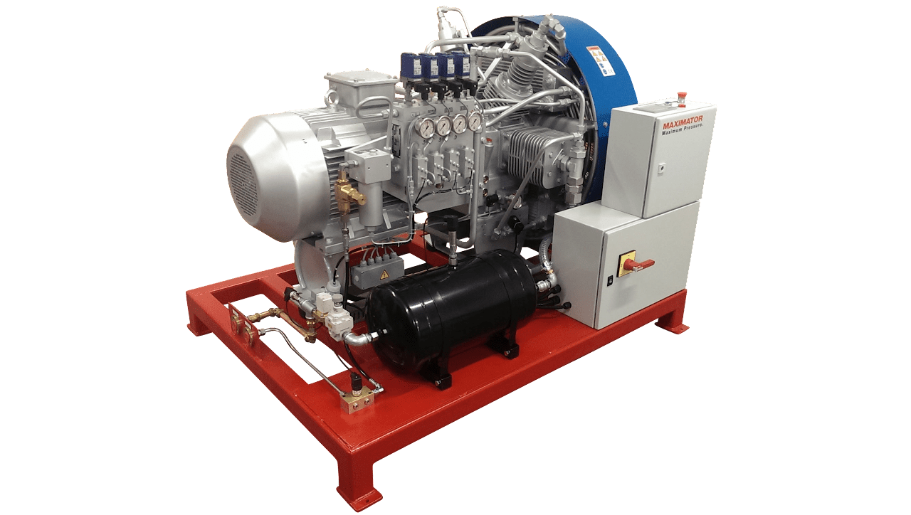 High Pressure Gas Compressor Units – Maximator UK