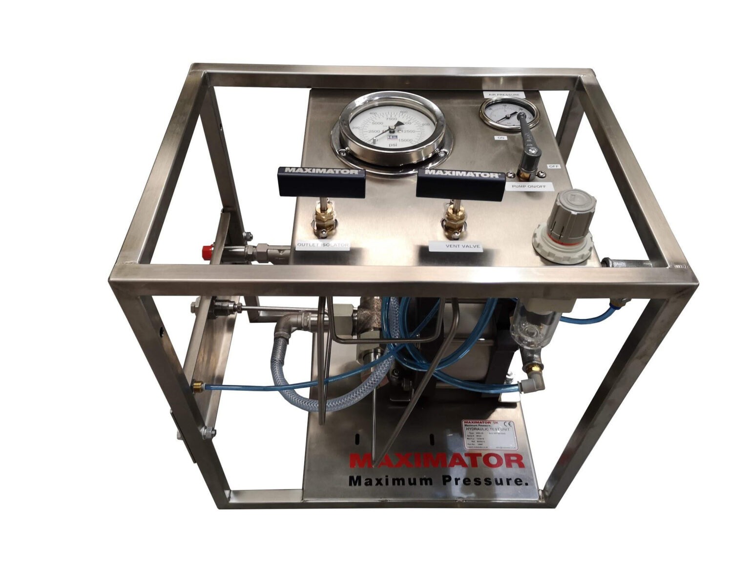 G – Pump Test units – Maximator UK