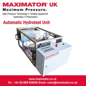 Automatic Hydrotest Unit – Maximator UK