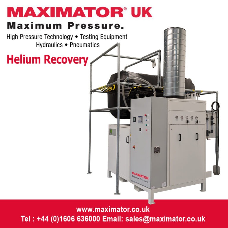 Helium Recovery – Maximator UK