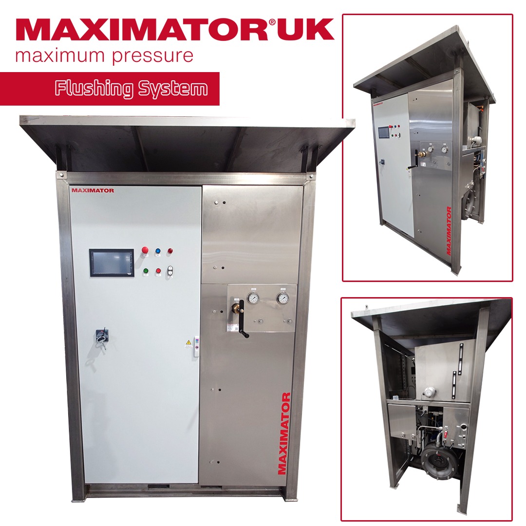 New Flushing System – Maximator UK