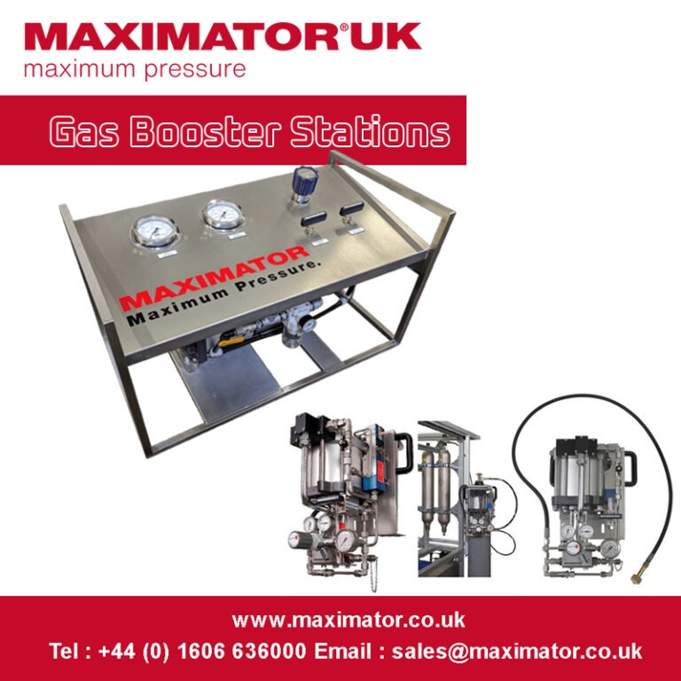 Gas Booster Stations – Maximator UK